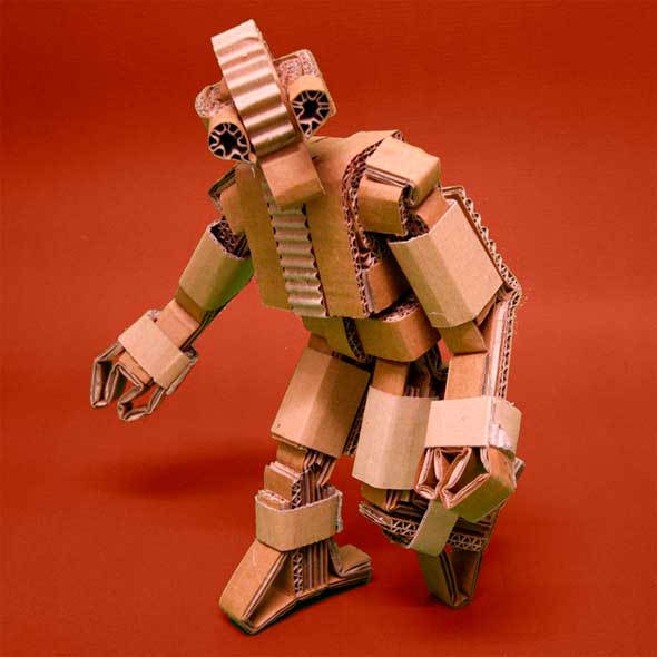 Figuras De Robots Articulados Hechos De Cart n Geekalia