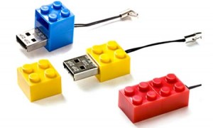 Memoria flash USB de LEGO | geekalia.com